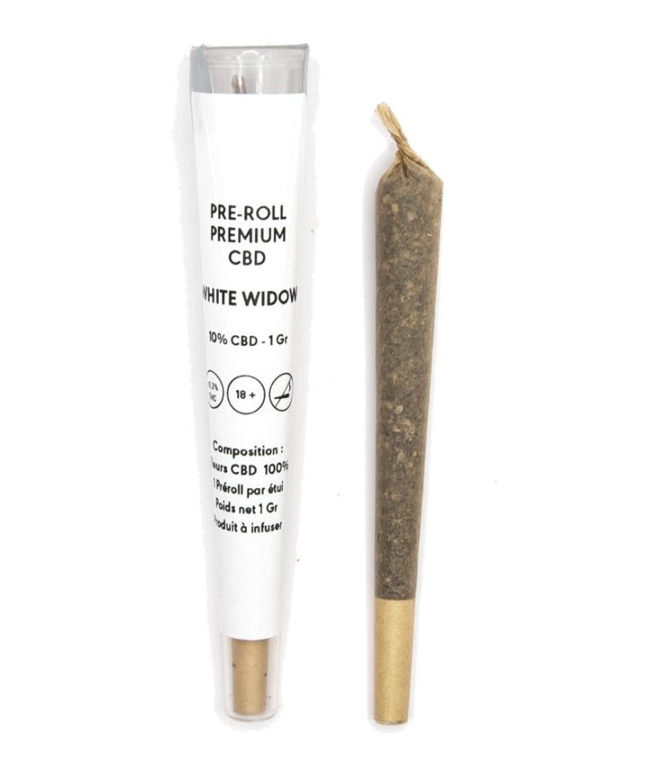 Pré roulé White Widow CBD - Pre roll CBD