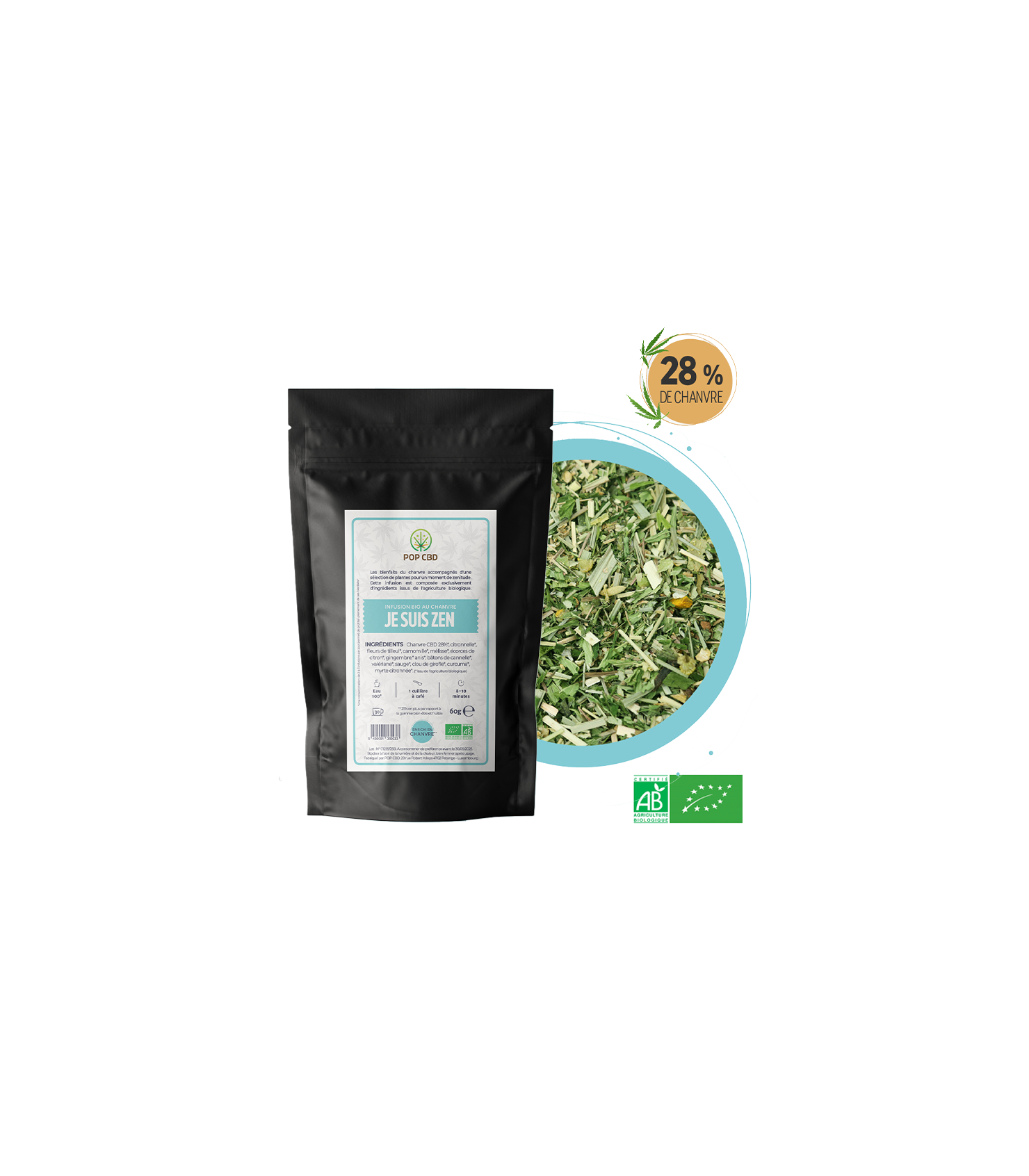 Infusion CBD - Achetez vos tisanes au chanvre Bio