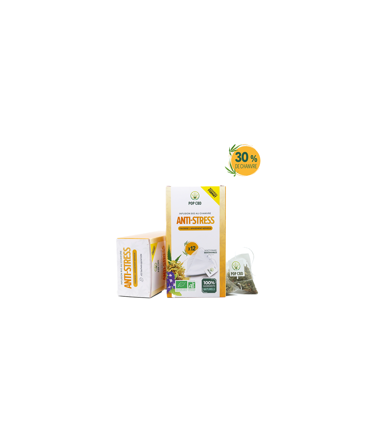 Sachets infusion Anti-Stress CBD